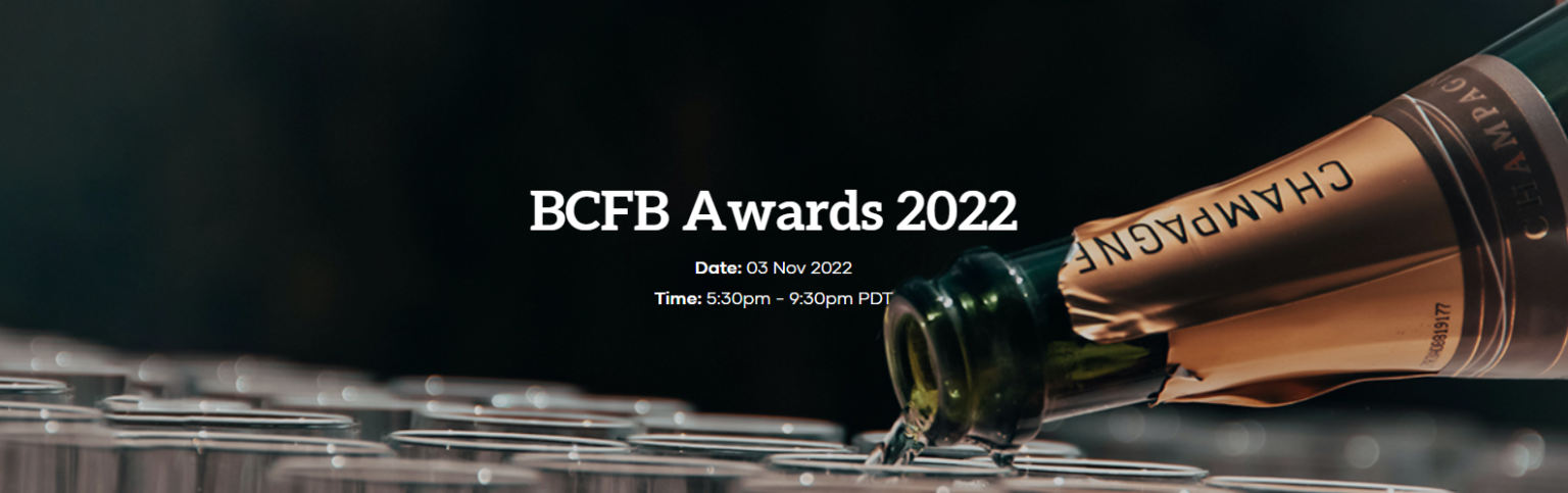 BC Food and Beverage (BCFB) 2022 Awards - WeBC