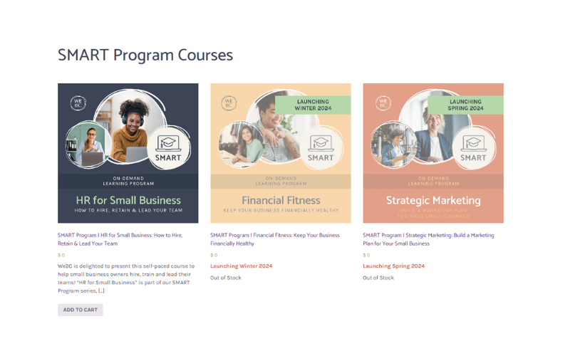 How to Access SMART Programs on WeBC's On-Demand Learning Platform - WeBC