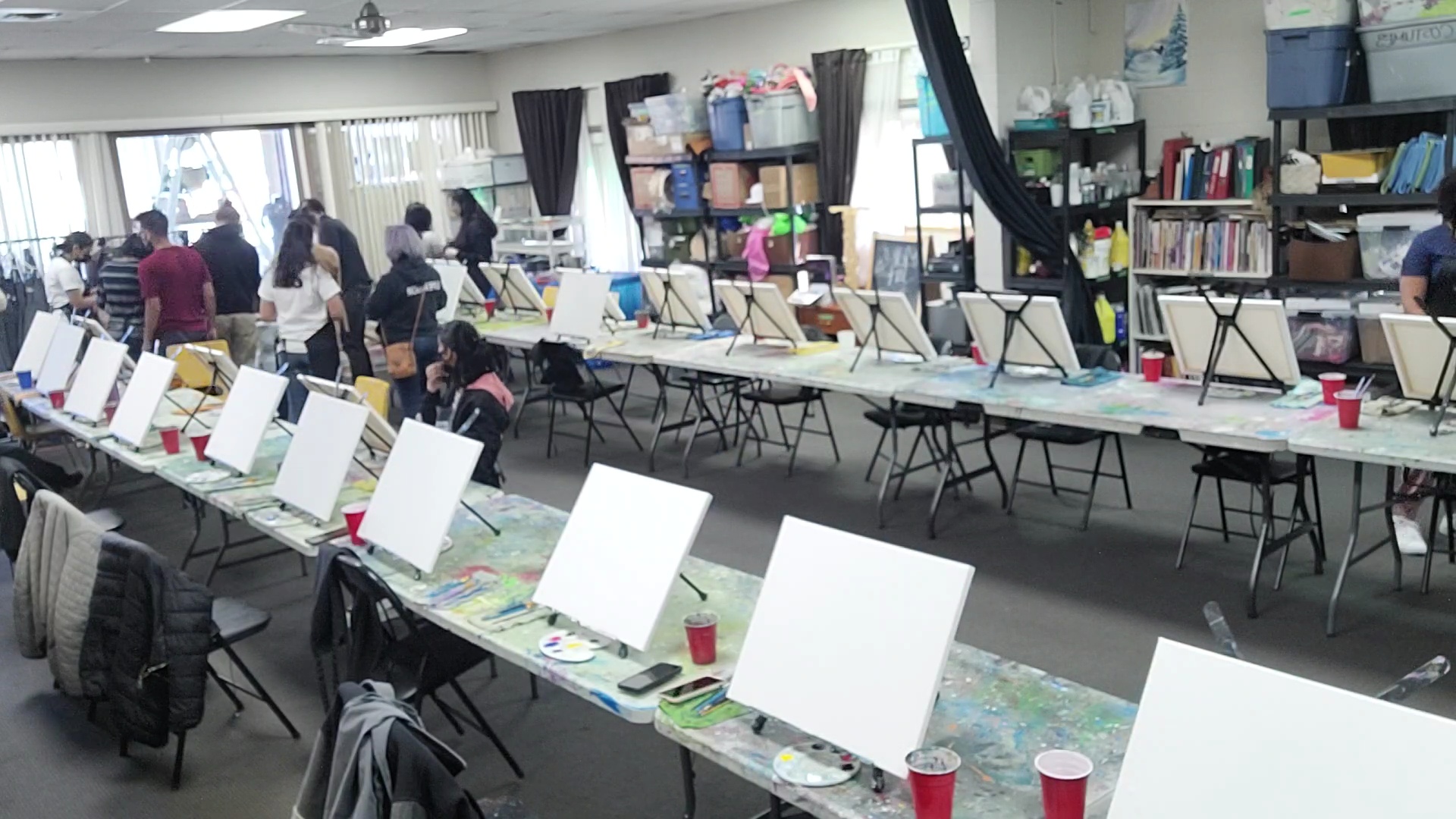 Carly Schmidt, Kamloops Art Party, Kamloops - WeBC